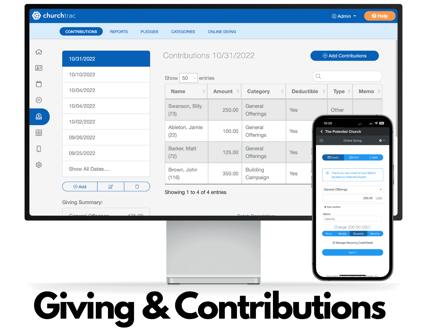 ChurchTrac Reviews 2025: Pricing, Features & More