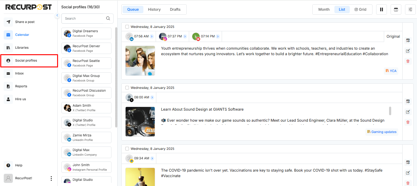 RecurPost Reviews 2025: Pricing, Features & More