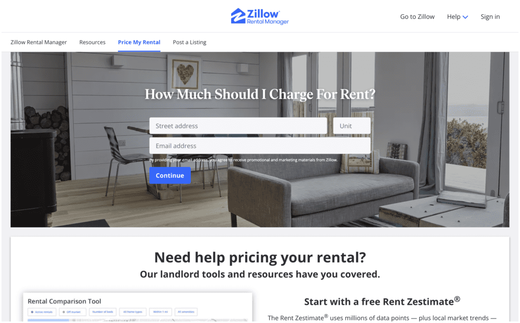 Zillow Rental Manager Cost