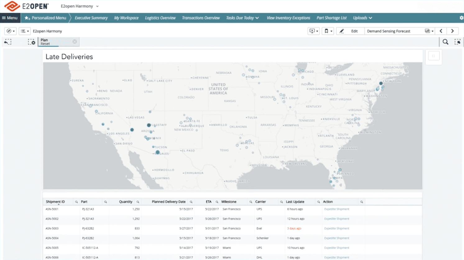 e2open TMS Reviews 2025: Pricing, Features & More