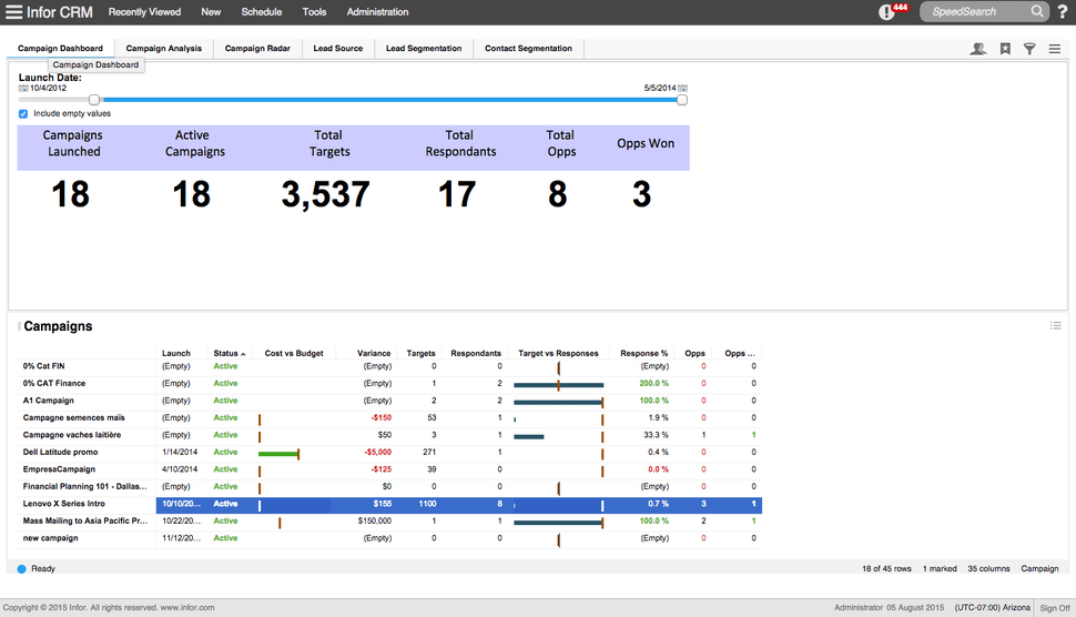 Infor CloudSuite CRM Reviews 2024: Pricing, Features & More Infor CloudSuite CRM Reviews 2024: Pricing, Features & More