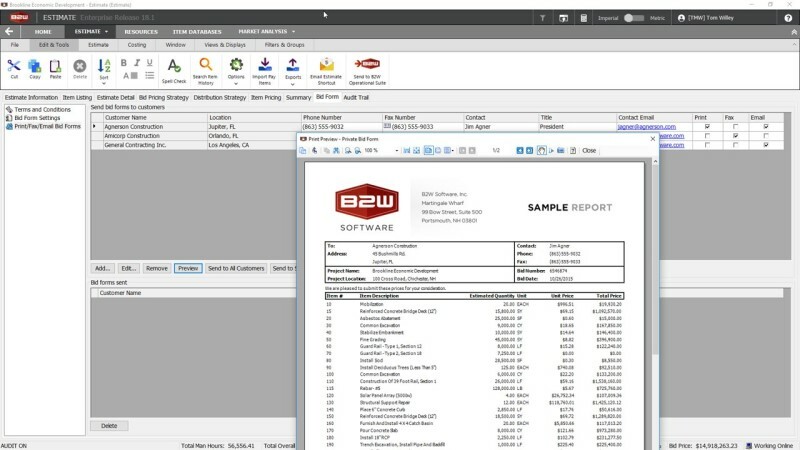 B2W Estimate Reviews 2025: Pricing, Features & More