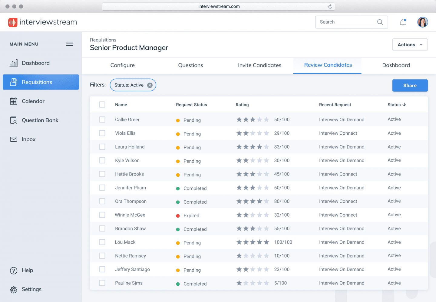 interviewstream Reviews 2025: Pricing, Features & More