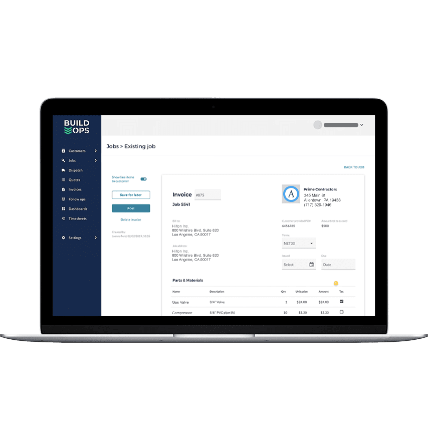 BuildOps Pricing, Demo & Reviews (December 2023)